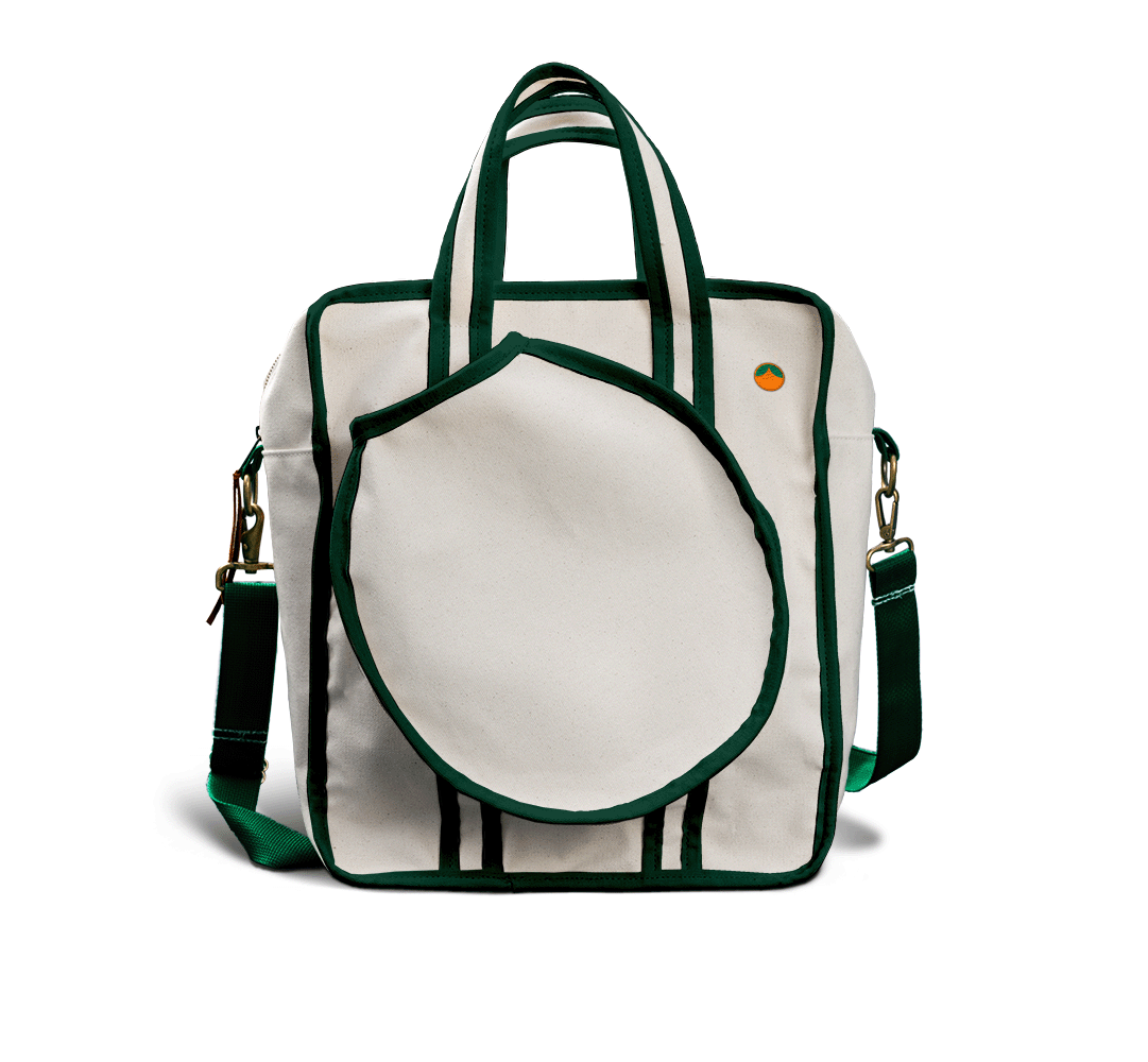 Hunter Classic | Green Pickleball Bag | Tangerine
